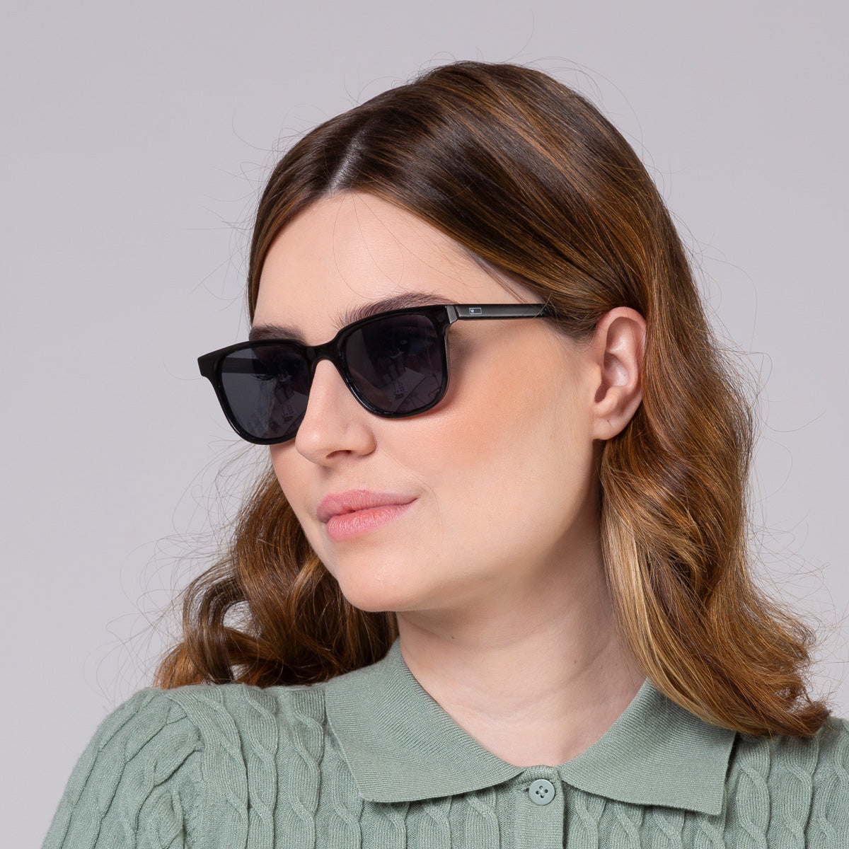 Óculos de Sol todo de Acetato | Woodz Carter Tortoise Fosco