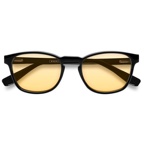 Óculos de Sol todo de Acetato | Woodz Olli Black