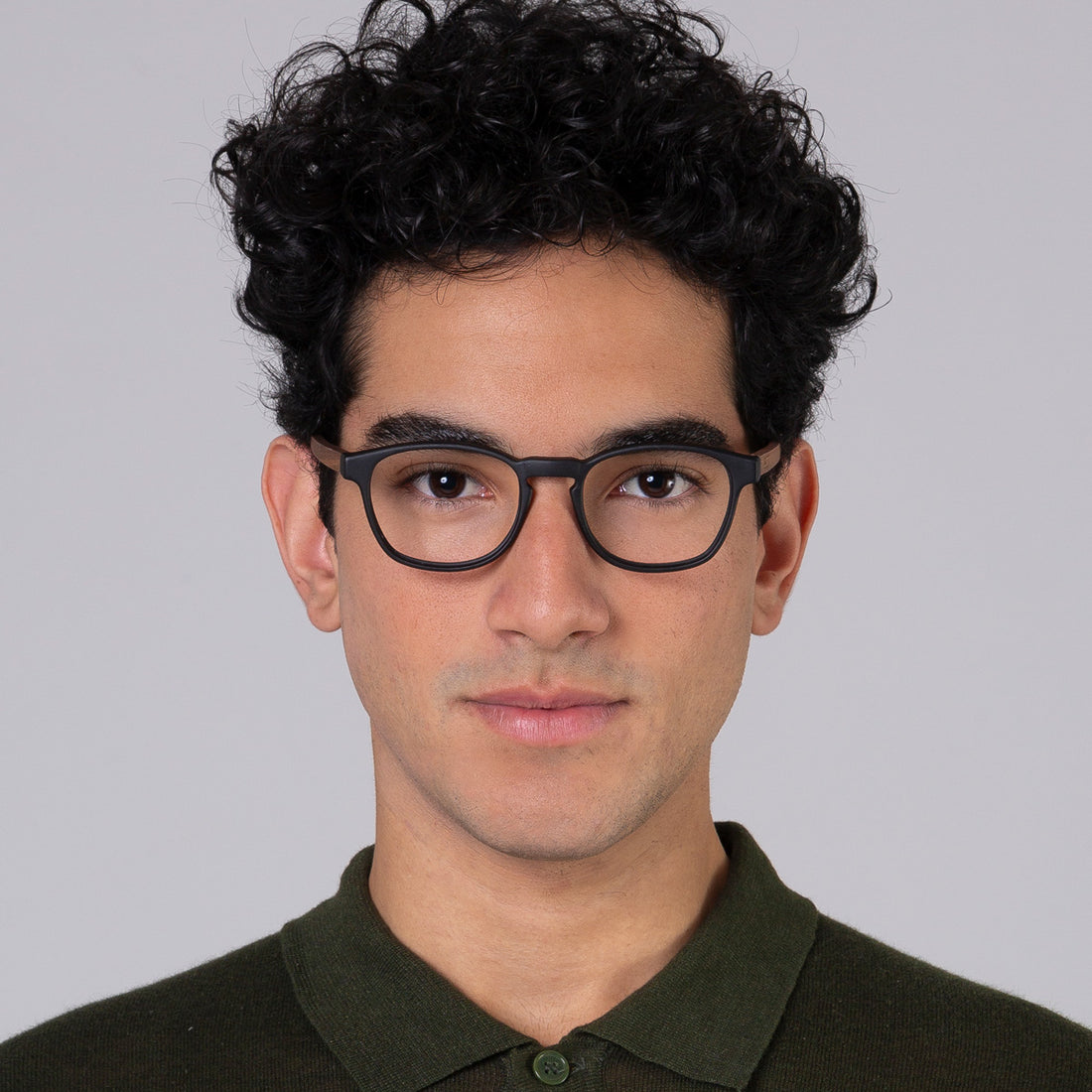 Armação de Acetato com Madeira | Woodz Olli Green