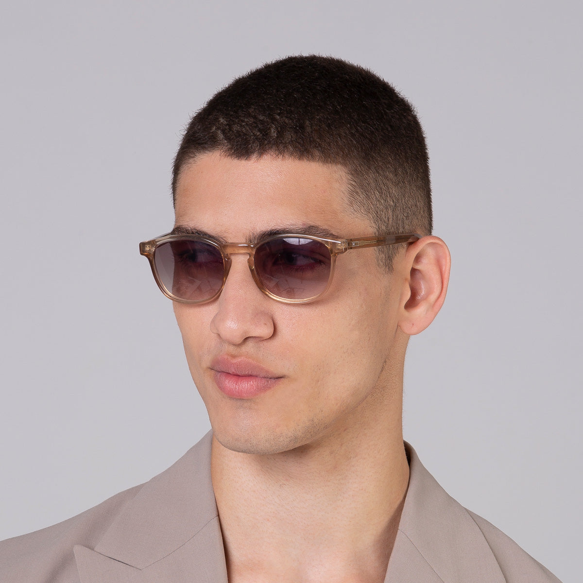 Óculos de Sol todo de Acetato | Woodz Olli Gold