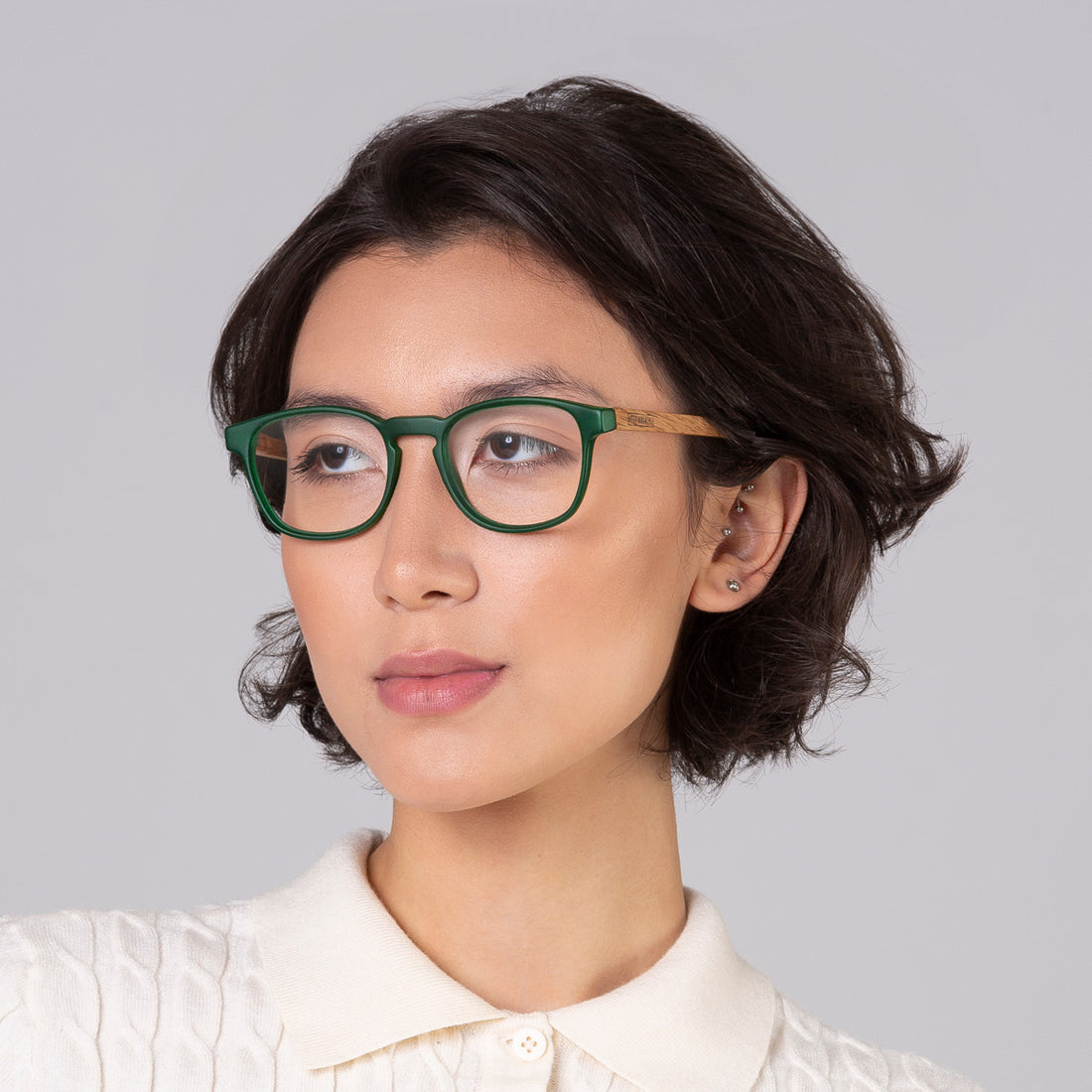 Armação de Acetato com Madeira | Olli Green Label (Woodz x Johnnie Wal