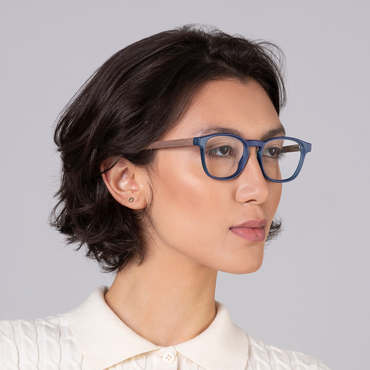 Armação de Acetato com Madeira | Woodz Olli Green